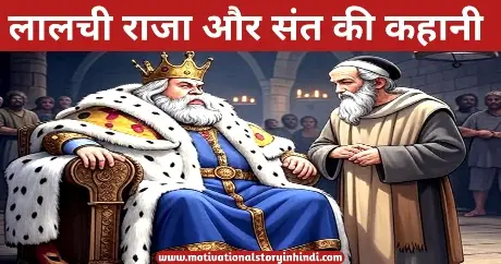 Greedy King And The Sage Story In Hindi | लालची राजा और संत की कहानी