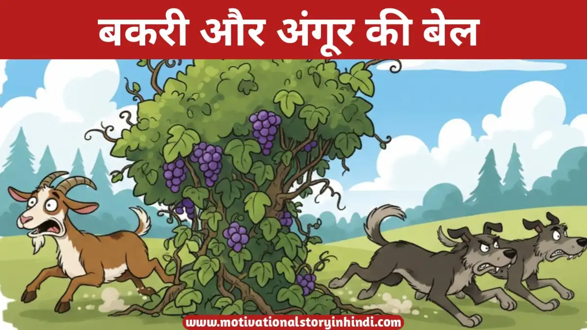 The Goat and the Grapevine In Hindi