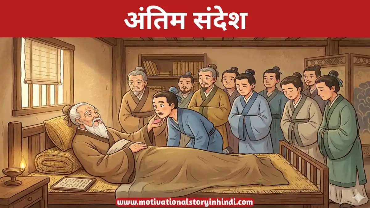 Last Sermon Confucius Prerak Prasang | अंतिम उपदेश कन्फ़्यूशियस का ...